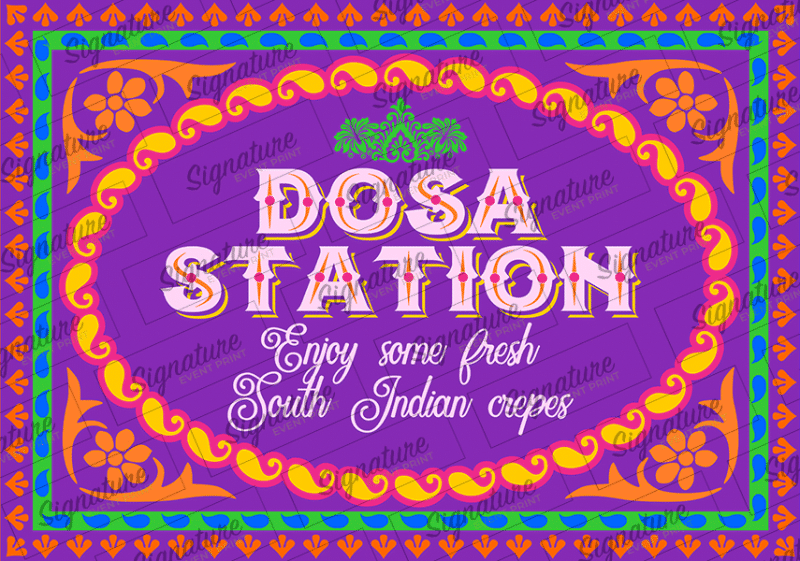 Street Food Signs - Signature Print