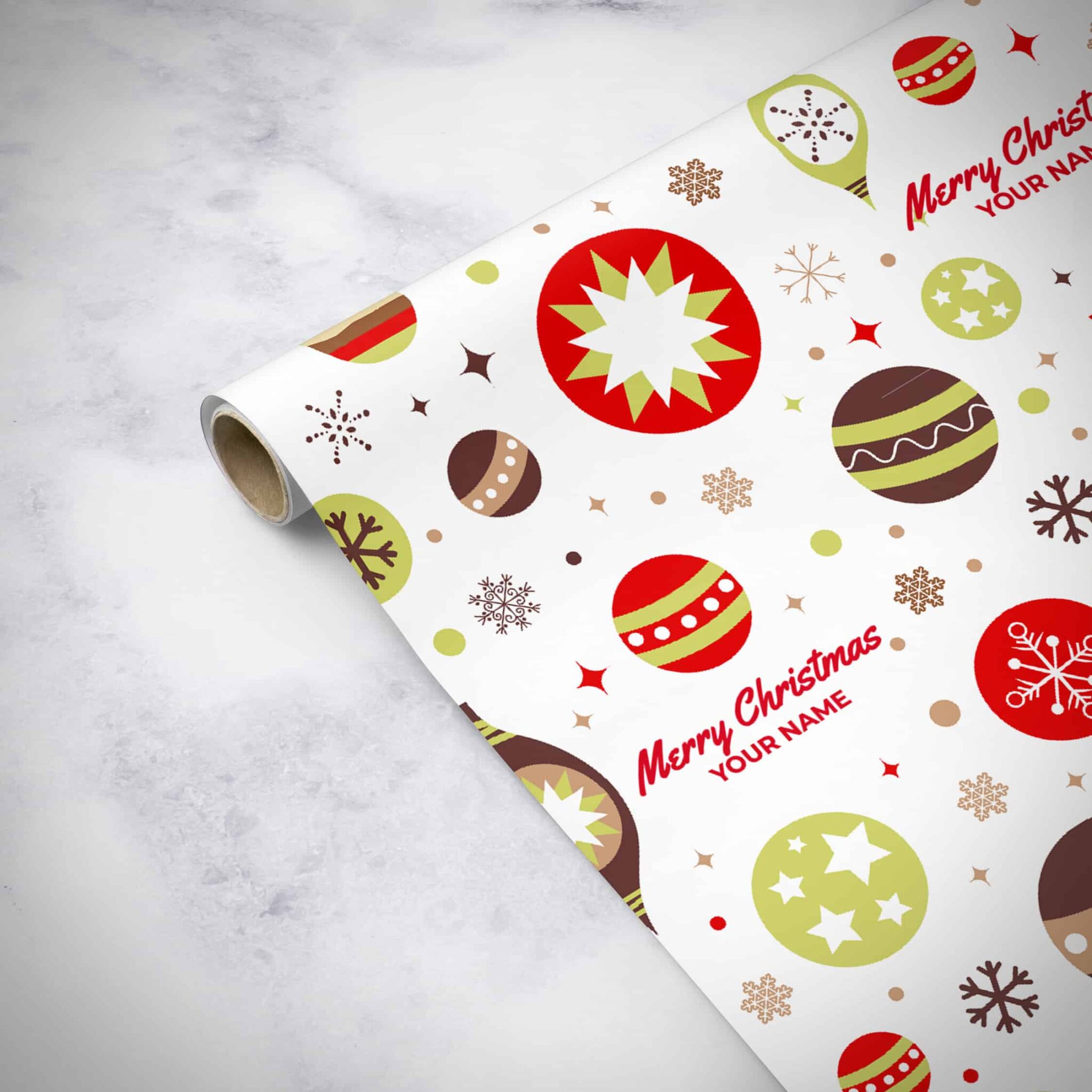 Personalised Custom Christmas Wrapping Paper Printing